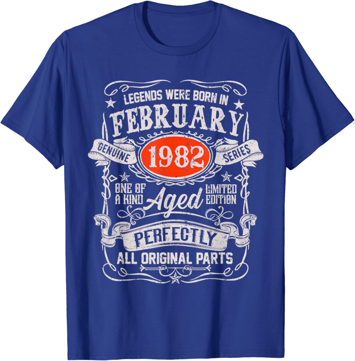 Legends Were Born In February 1982 40Th Birthday 40 Year Old T Shirt legends-were-born-in-february-1982-40th-birthday-40-year-old-t-shirt